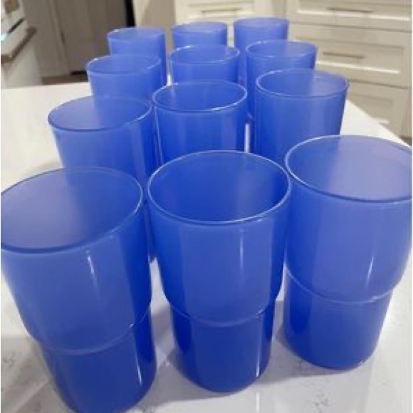 Tupperware | Dining | Tupperware 2 Ounce Set Of 12 Tabletop Stacking ...